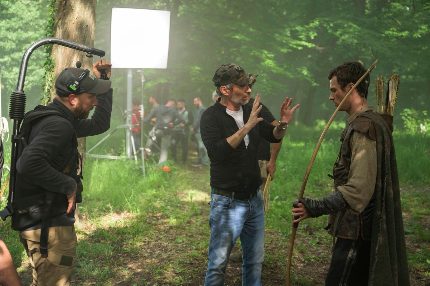 Jonathan English directing Jack Pattern, Robin Hood. PHOTO Aleksandar ...